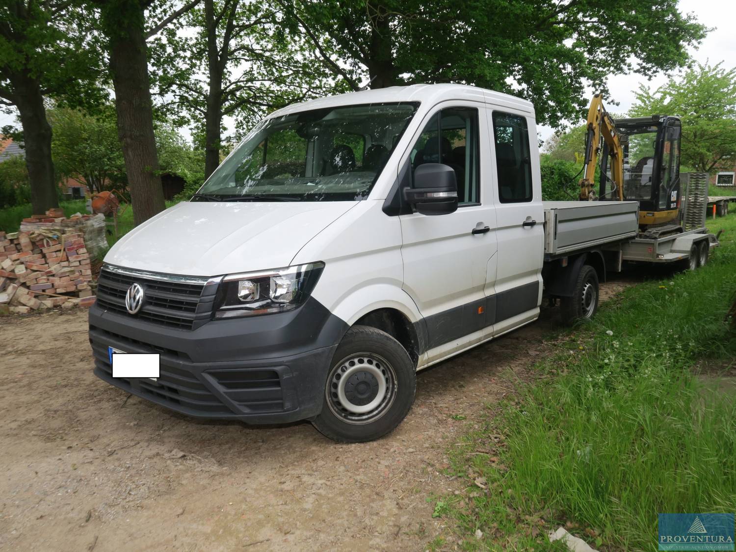 Lkw offener Kasten VW Crafter 2.0 TDI, EZ 2022