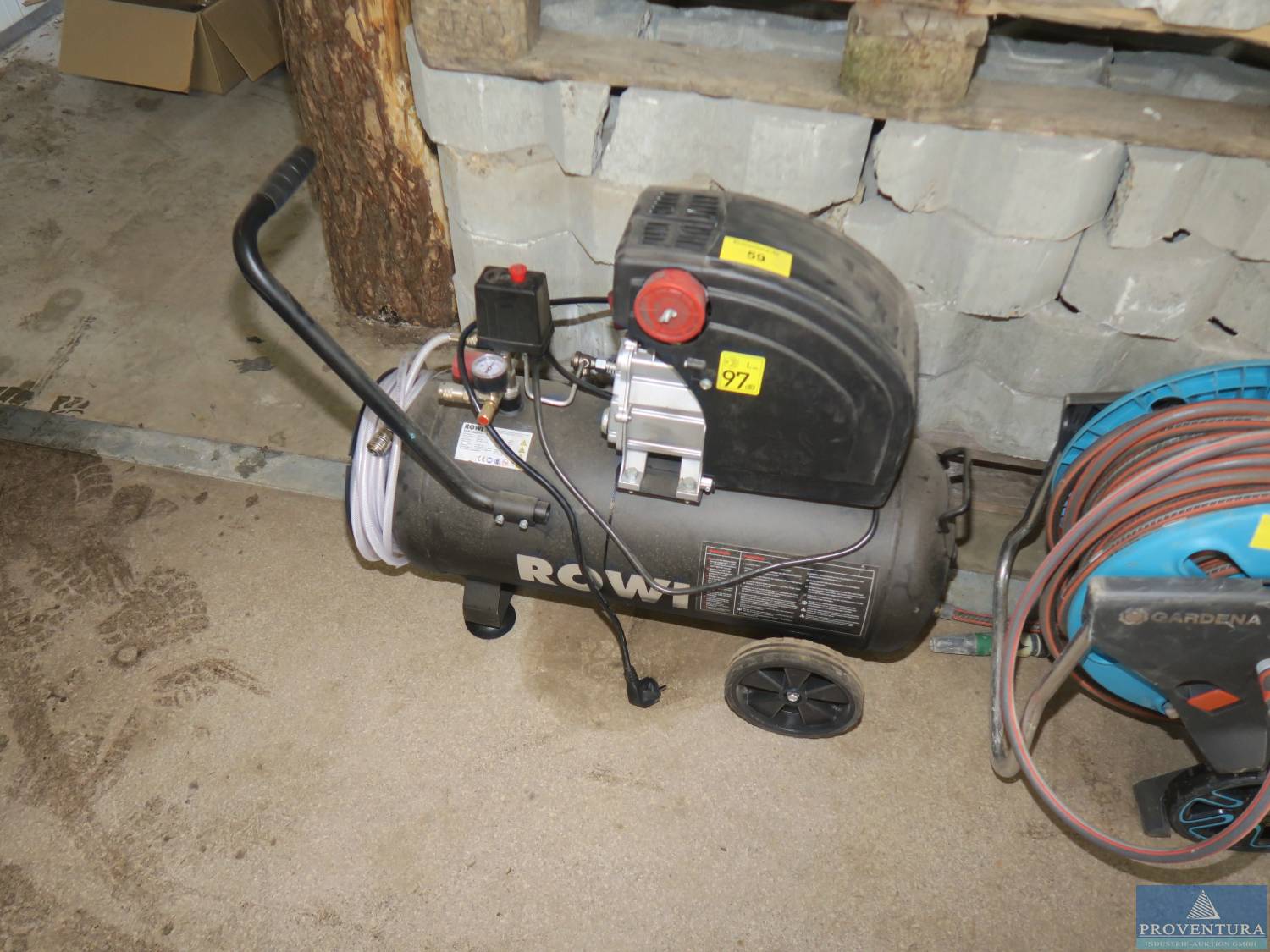 Mobilkompressor ROWI DKP 1800/50/1S