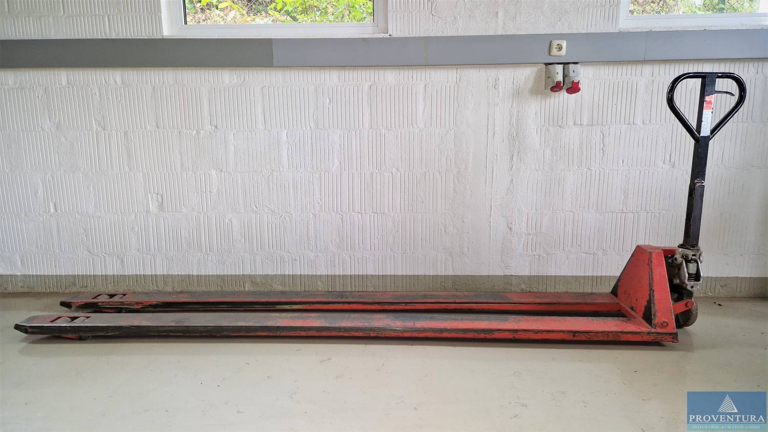 Lang-Hubwagen ABA HY-G 23 Länge 3.000x520 mm