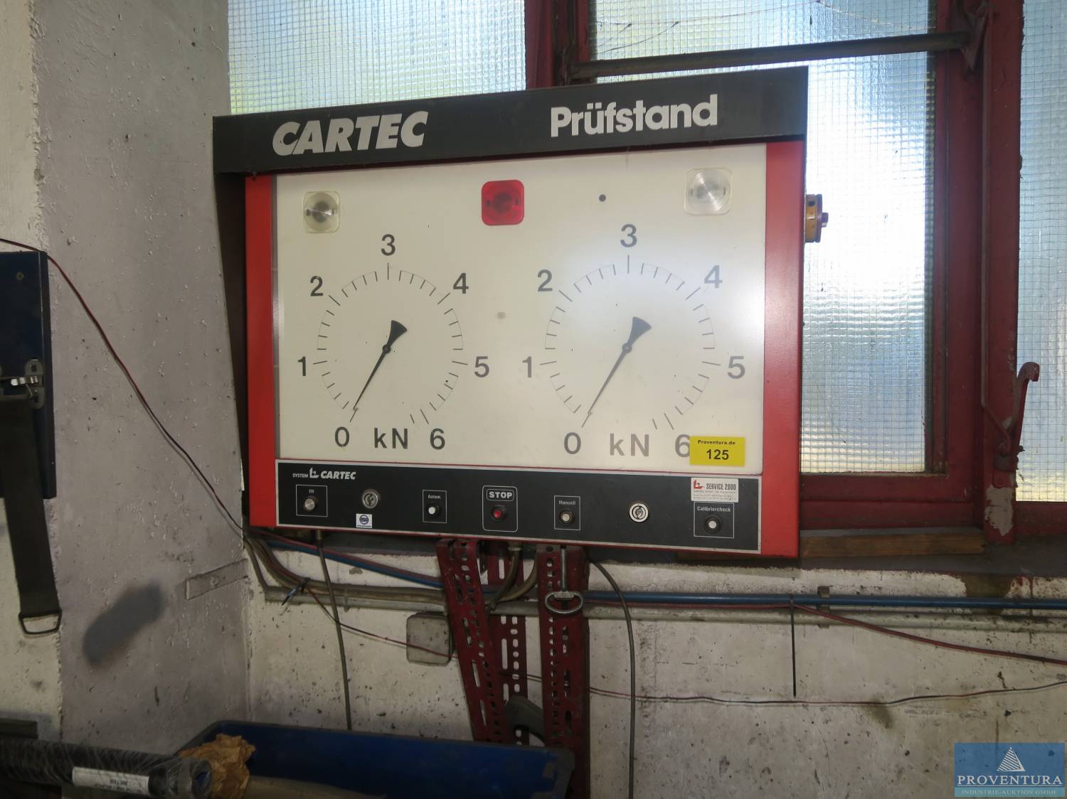 Unterflur-Bremsenprüfstand CARTEC BDE 2500/3