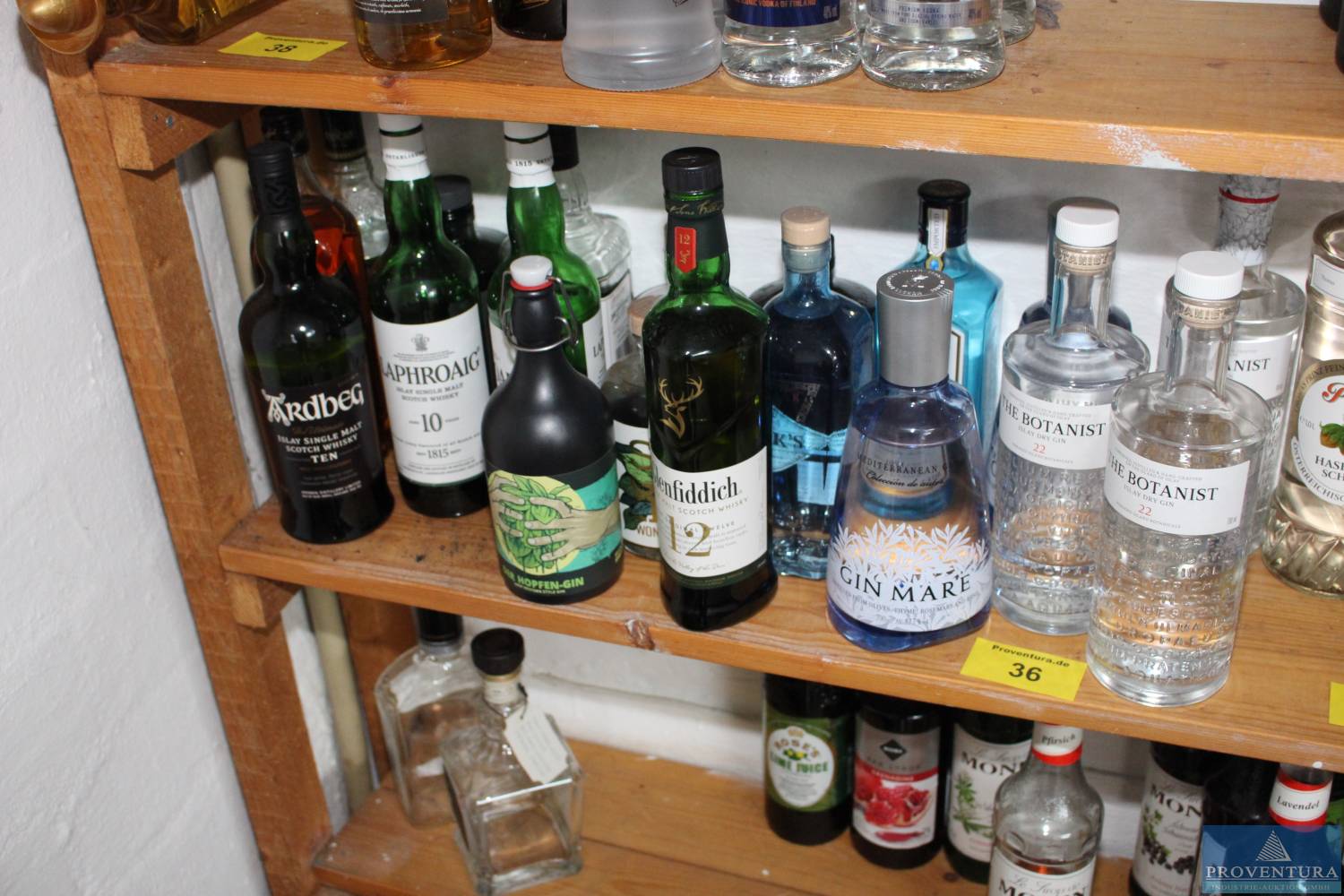 Whisky u. Gin