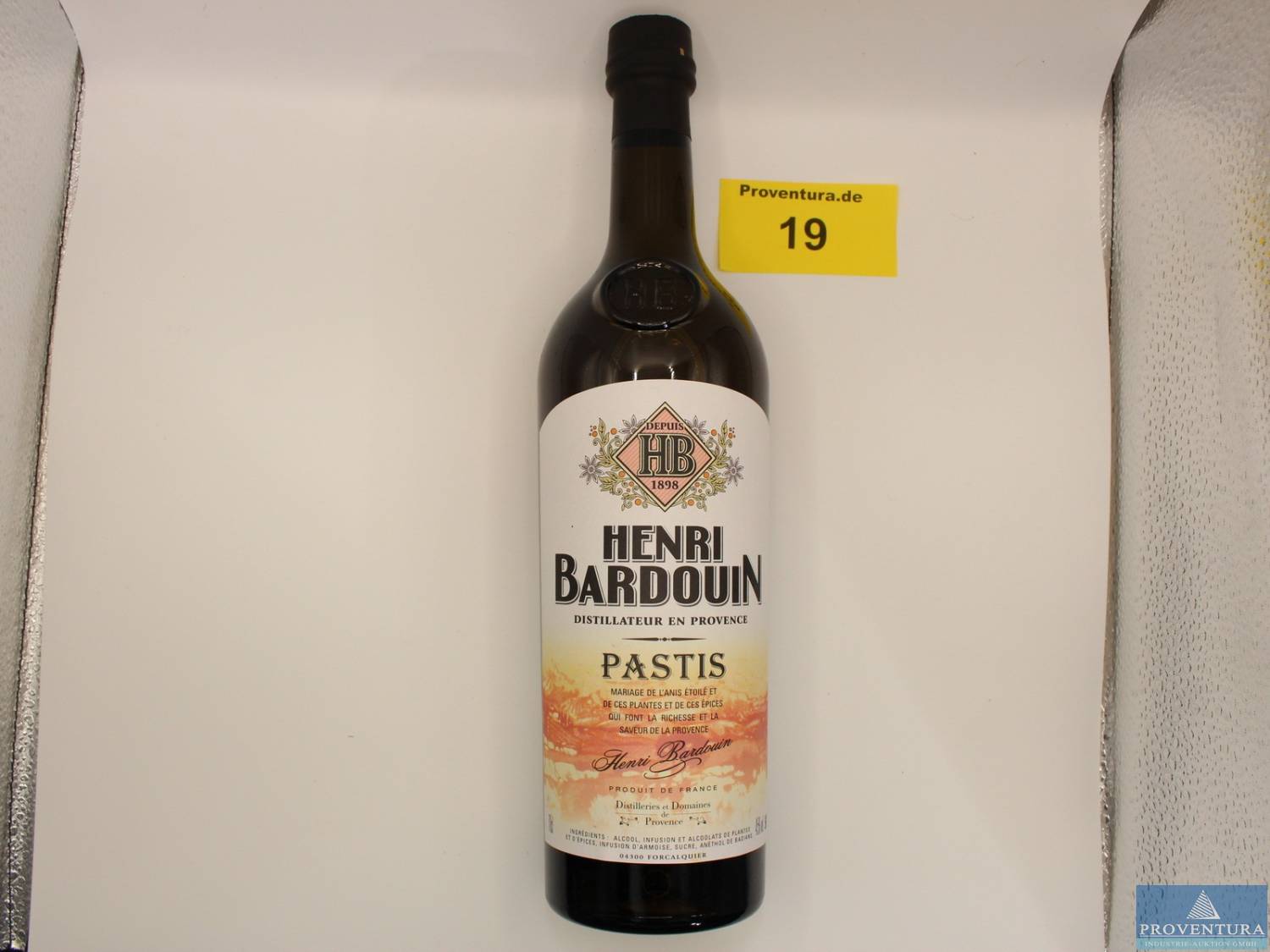 Pastis HENRI BAUDOUIN Provence 70 cl 6 Flaschen