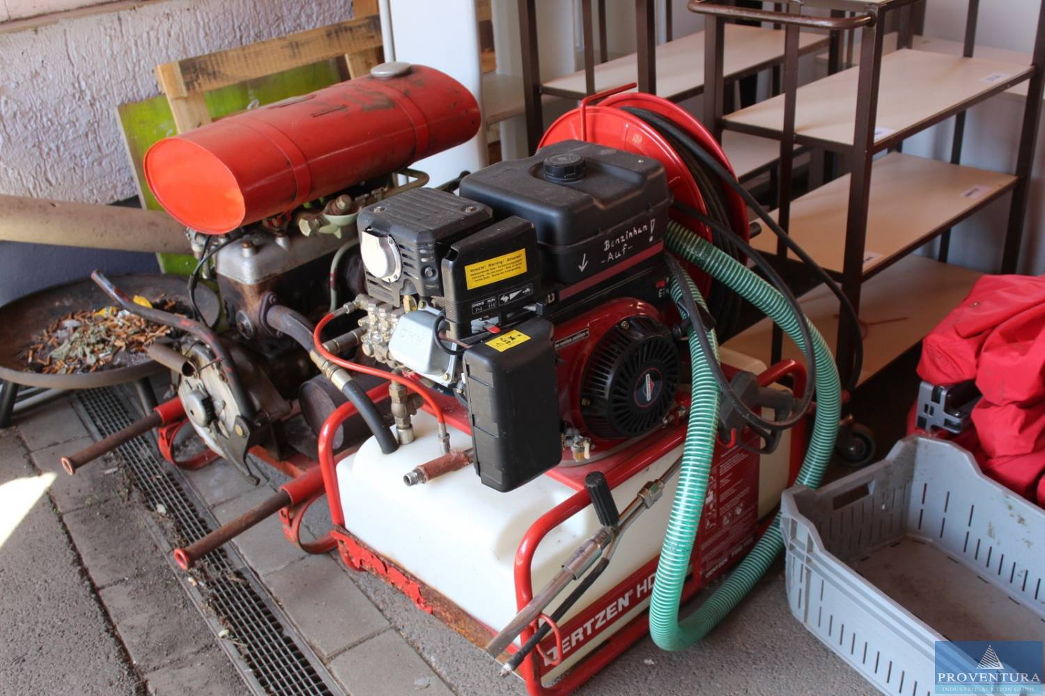 Tragkraftspritze Hochdrucklöschgerät OERTEN HDL 170 mit Motor BRIGGS ...