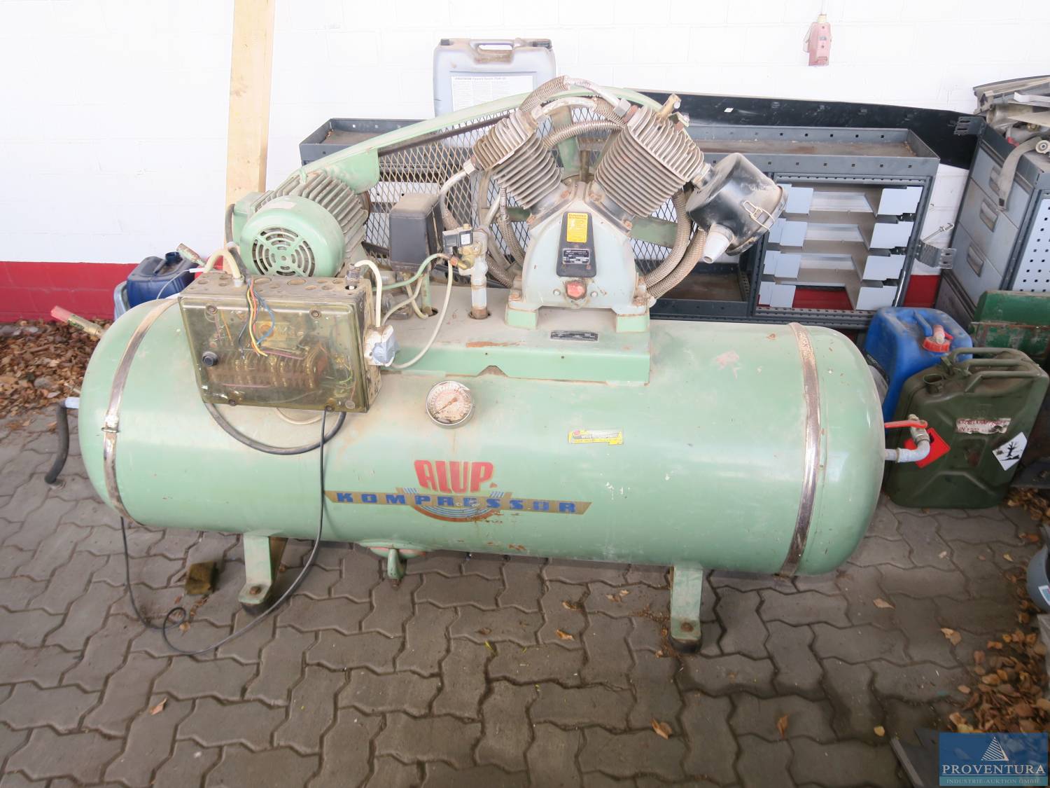 2-Kolben-Kompressor ALUP HL 525-Z2, Typ ZKV 500