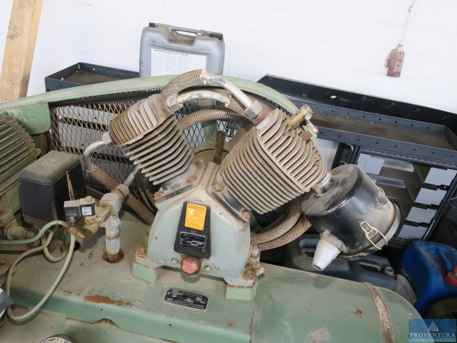 2-Kolben-Kompressor ALUP HL 525-Z2, Typ ZKV 500