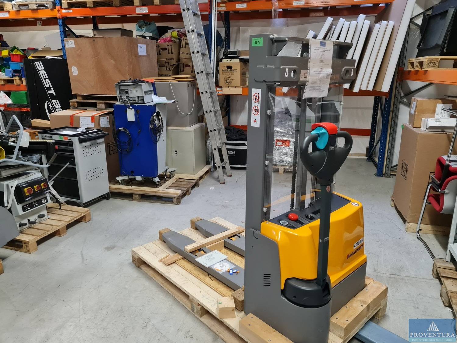 Elektro-Stapler JUNGHEINRICH EJC M10 Option G115-250ZT Baujahr 2018