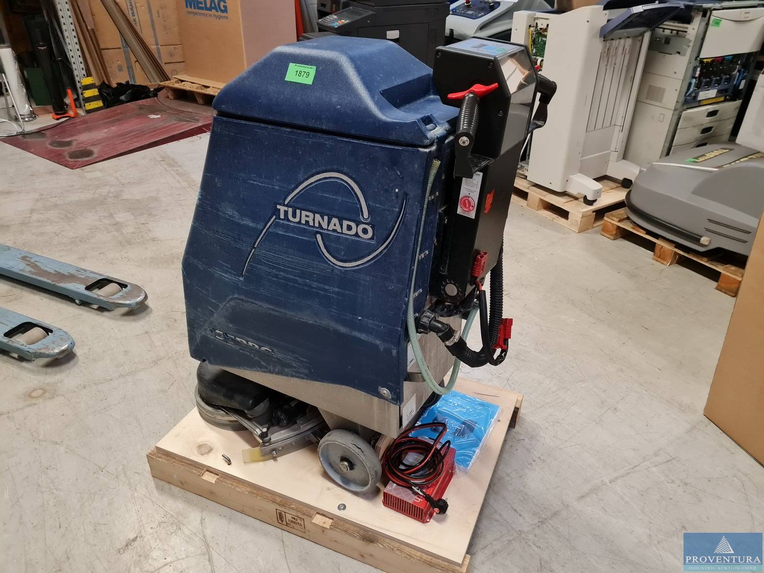 Akku-Scheuer-Saugmaschine CLEANTECH TURNADO 55 Pro