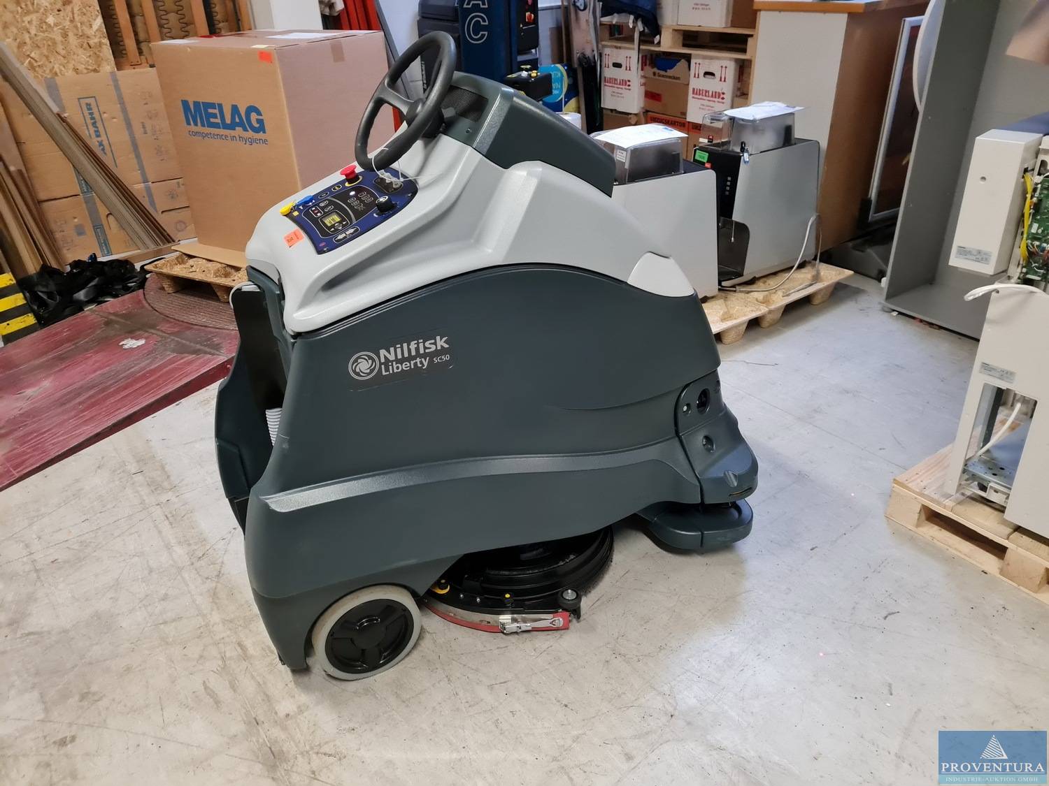 Autonome Scheuersaugmaschine NILFISK Liberty SC50 angeschaft 02.2020 ...