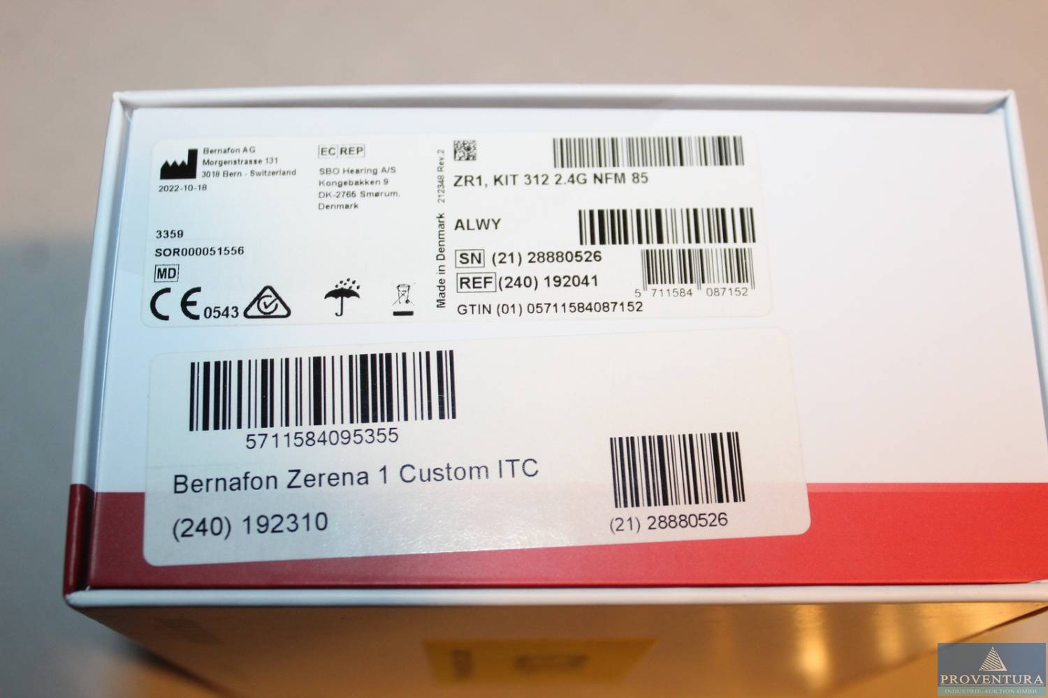 Hörgeräte BERNAFON Zerena 1 Kit