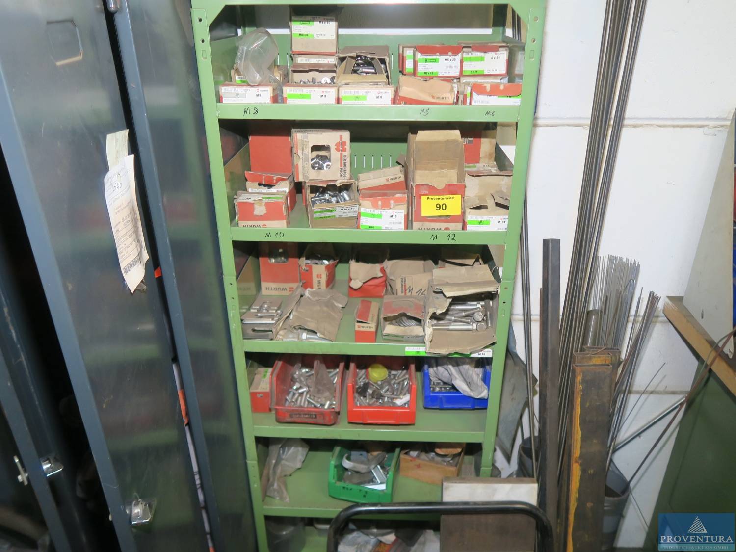 Verbrauchsmaterial: Schrauben