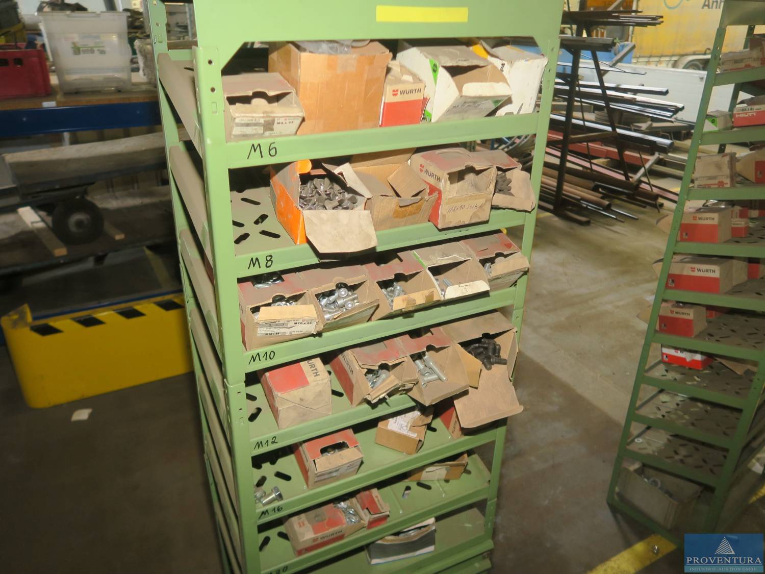 Verbrauchsmaterial: Schrauben