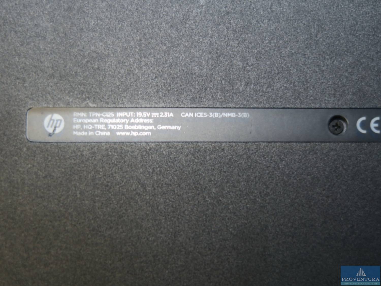 Notebook HP TPN-C125