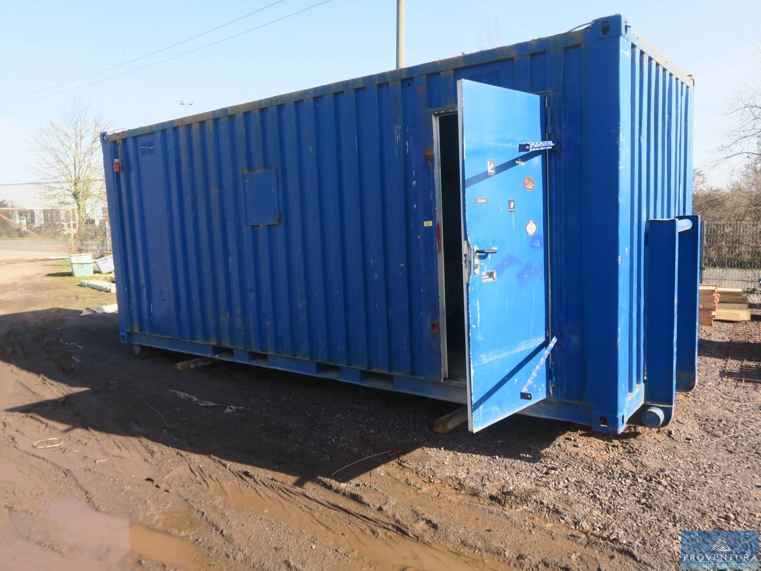 Abroll-Seecontainer 20' Höhe 250 cm