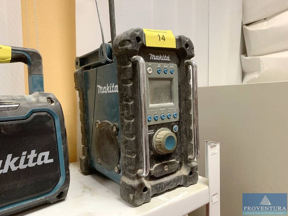 Akku-Baustellenradio MAKITA BMR 100 18V