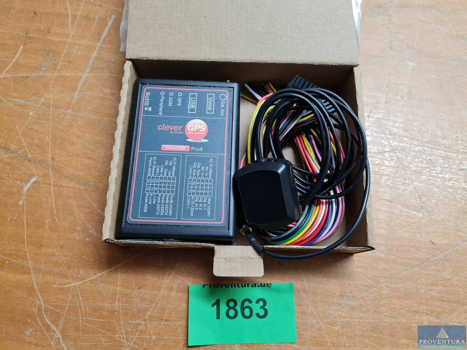 GPS CLEVER 1x CleverCar Pro4