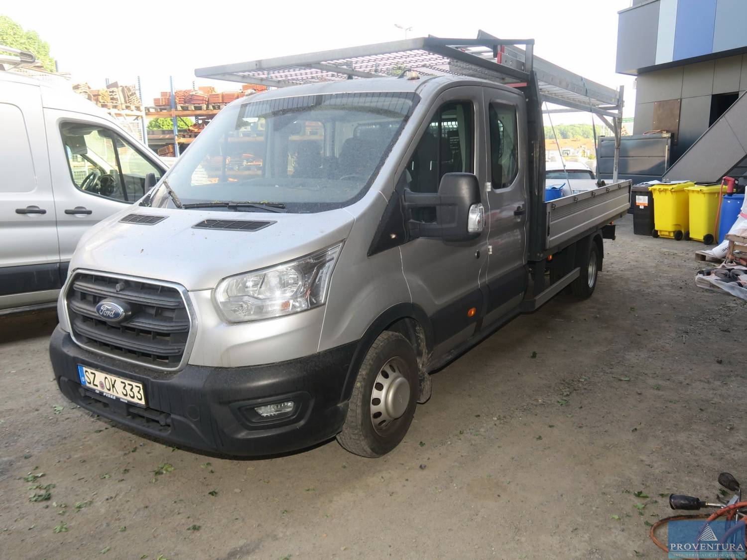 Lkw Pritsche DoKA FORD Transit V363 2.0 EcoBlue, EZ. 2020