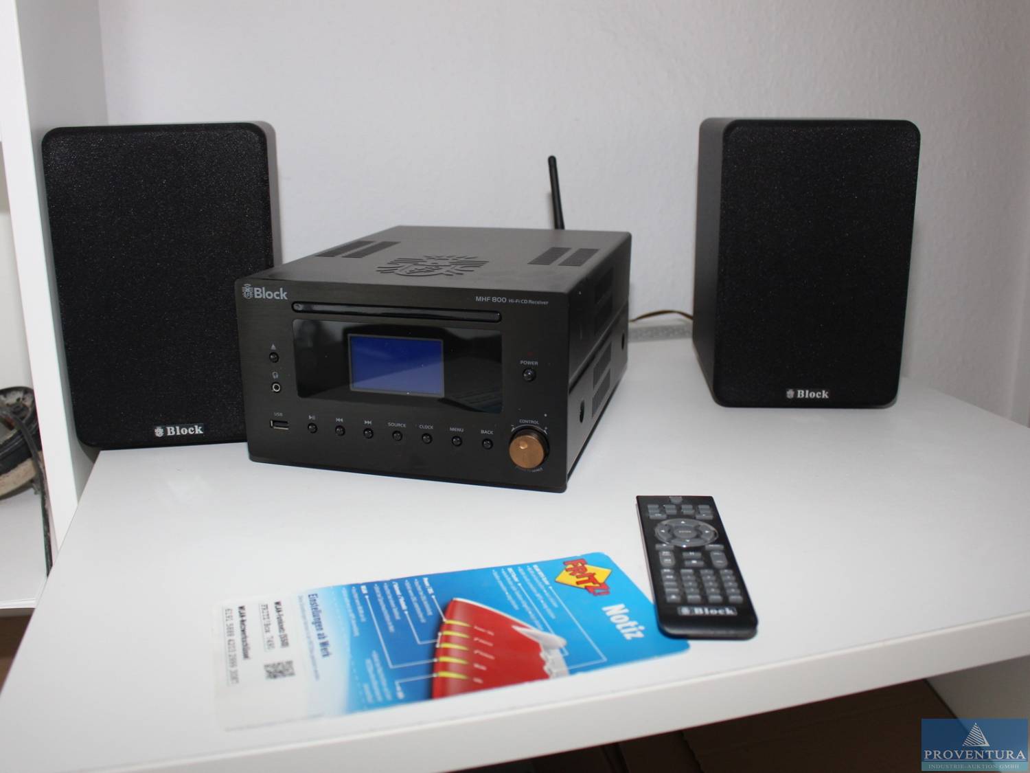 Audioanlage BLOCK MHF-800 Hi-Fi