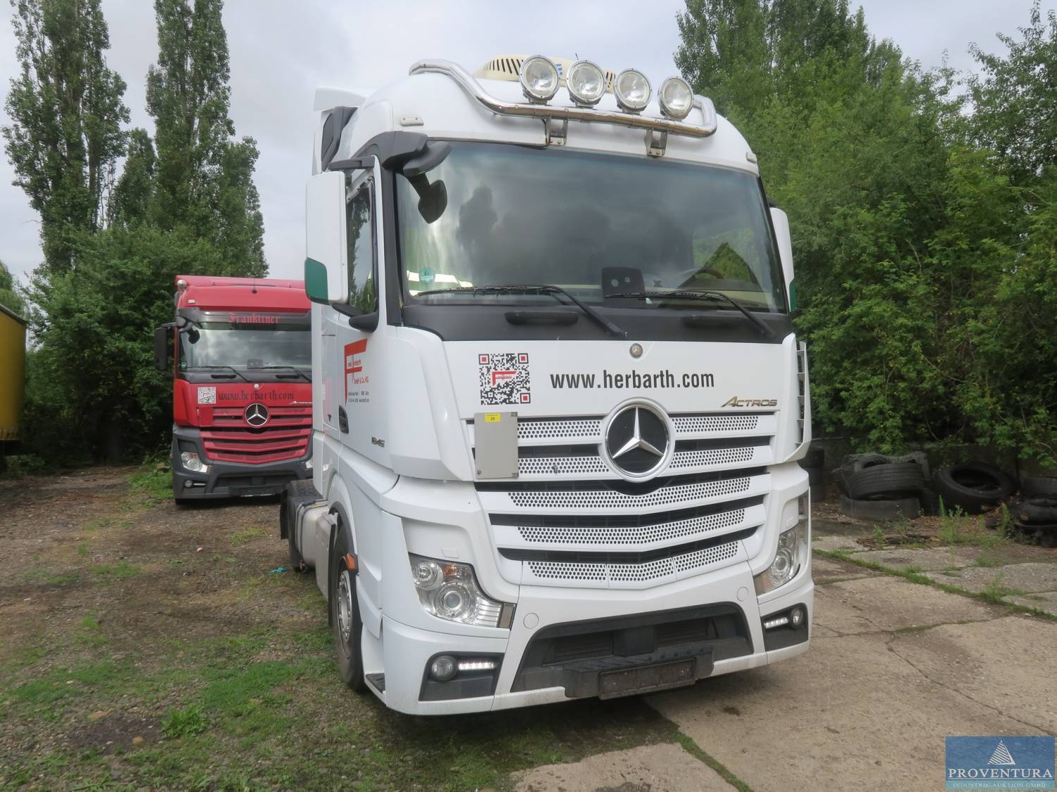 SZM MERCEDES-BENZ Actros 1845, EZ. 2015
