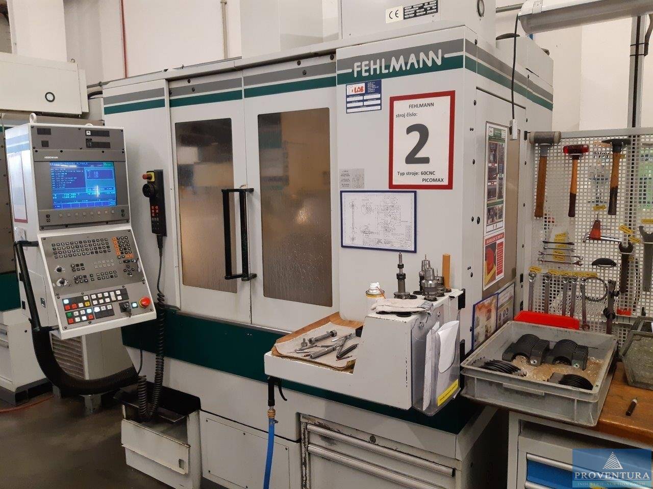 CNC-Bearbeitungszentrum FEHLMANN Picomax 60-CNC Bj. 2001