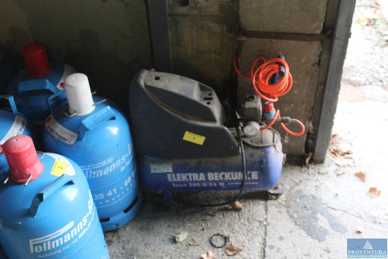 Mobilkompressor ELEKTRA BECKUM Geco 200/8/24 W