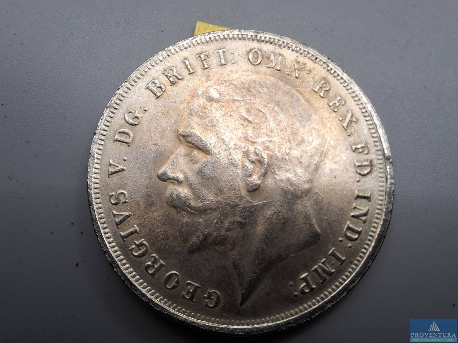 Münze England 1 Crown 1935 25 Jahre George V ss Replika 20.09 gr