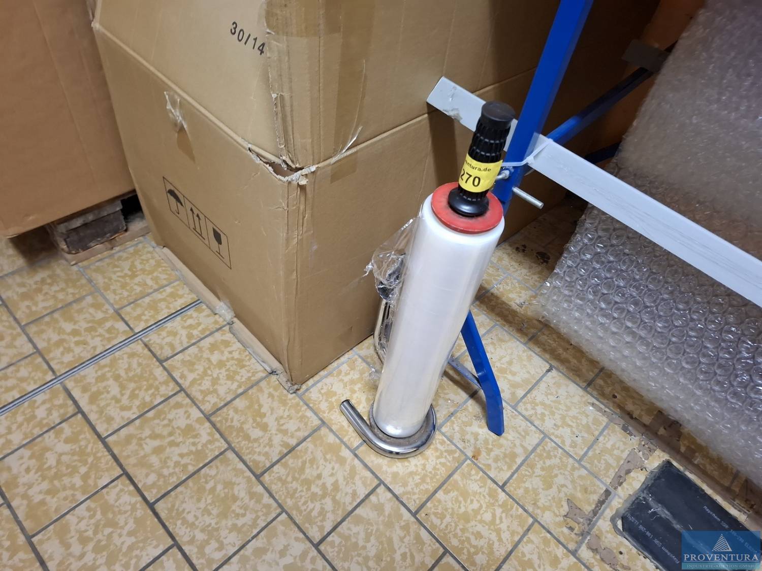 Folien-Handabroller Chrom