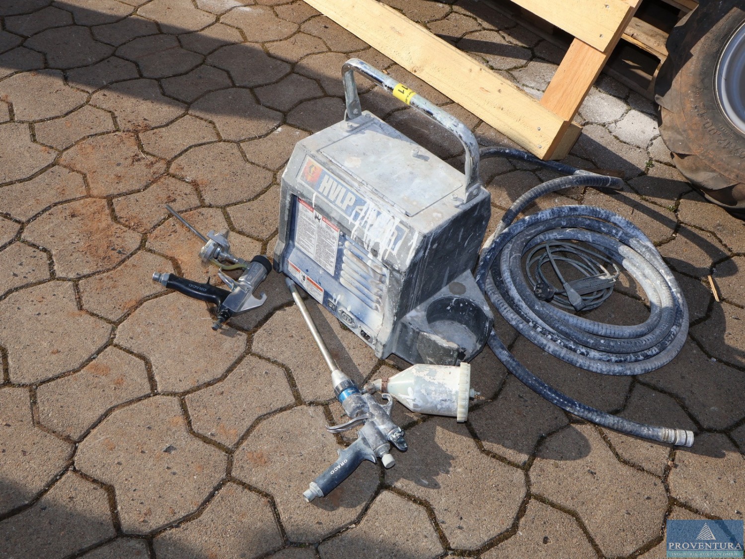 Airless-Niederdruck-Spritzgerät GRACO HVLP-4900 Euro