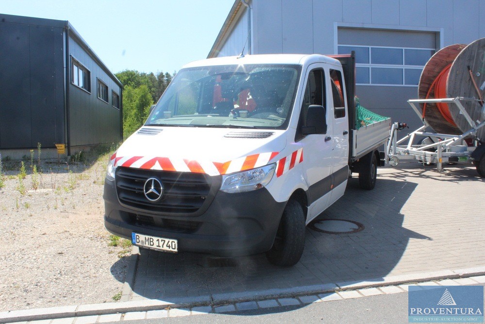 Lkw DoKa offener Kasten MERCEDES BENZ Sprinter 315 CDI, EZ 2022