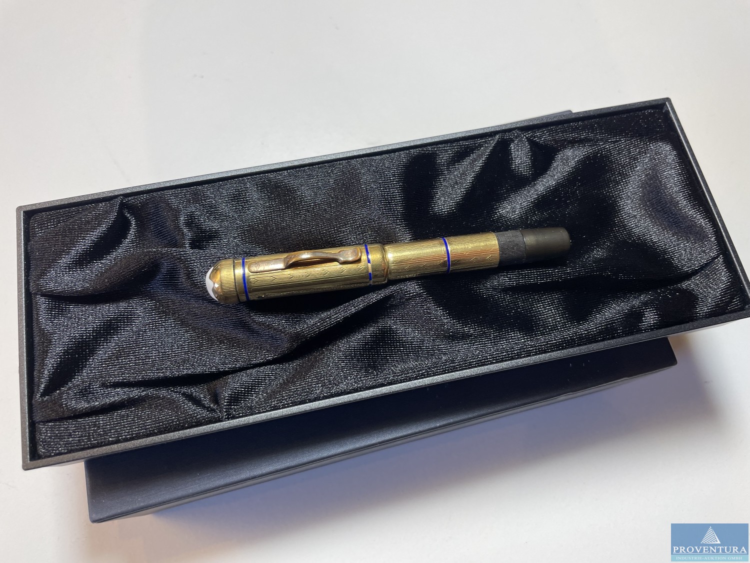 Füllfederhalter MONTBLANC Simplo Safety Pen "No. 1" 1920er Jahre, 18 ct ...