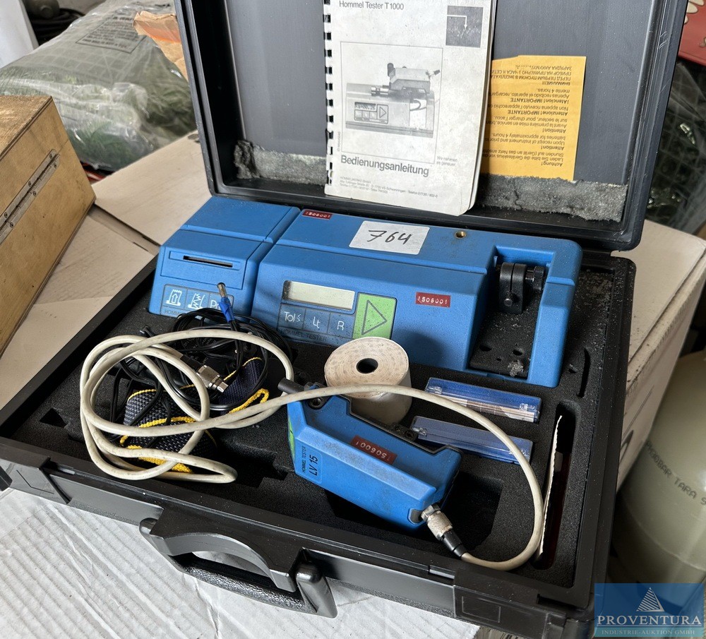 Rauheitsmessgerät Hommel T1000E Messstation - Der Hommel Tester LV15 ...