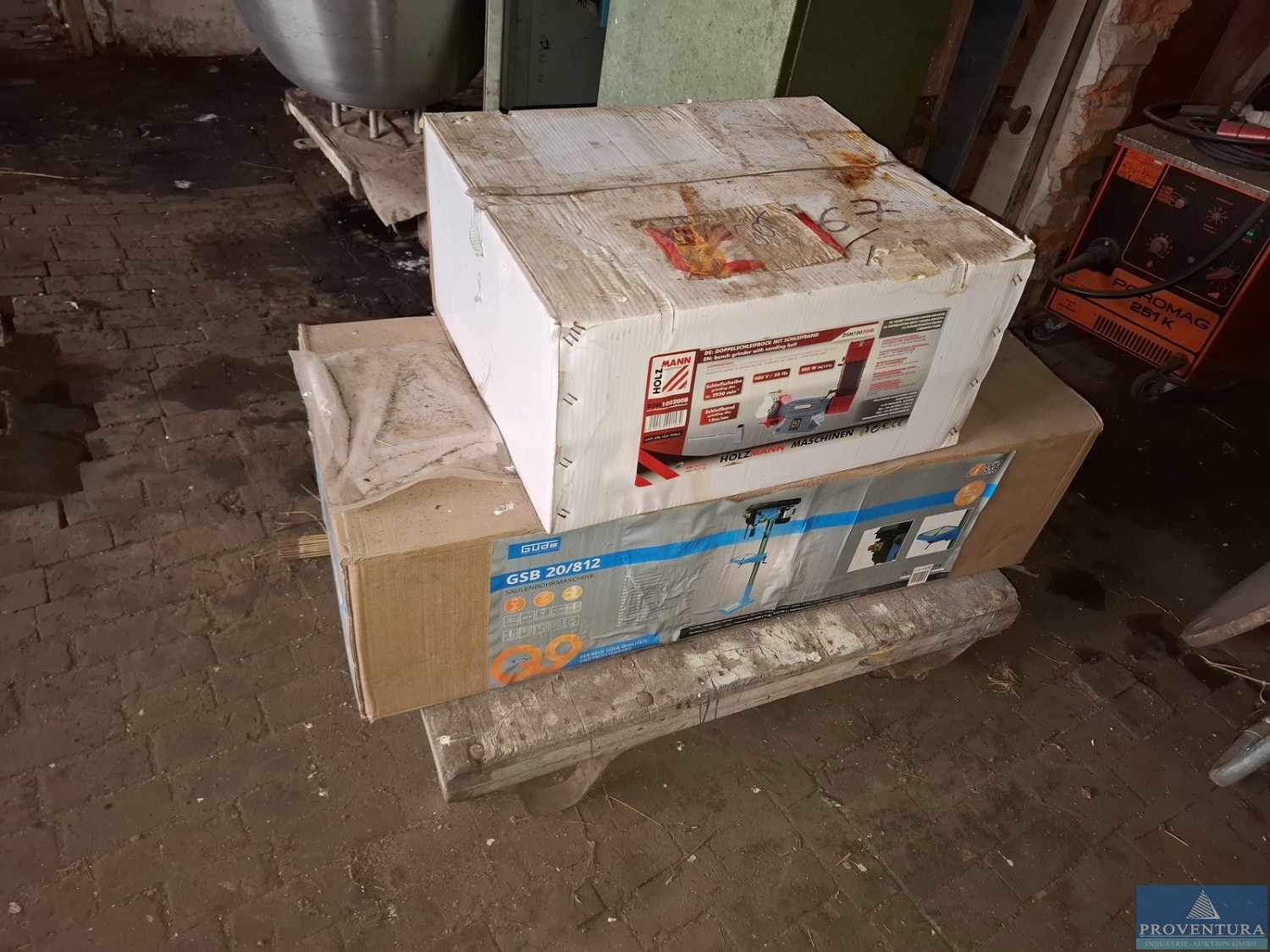 Werkzeuge OVP Säulenbohrmaschine GÜDE GSB 20/12 230V