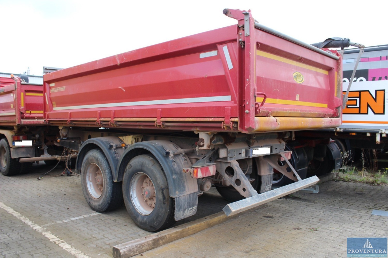 LKW Anhänger MEILLER MZDA 18/23 M EZ 2019 18.000 kg zGG