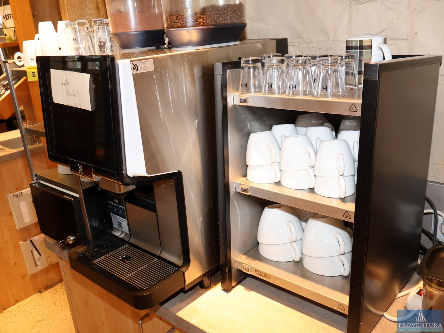 Kaffeevollautomat WMF 03.1950 Mod. 6624 Bj. 2019 380 V