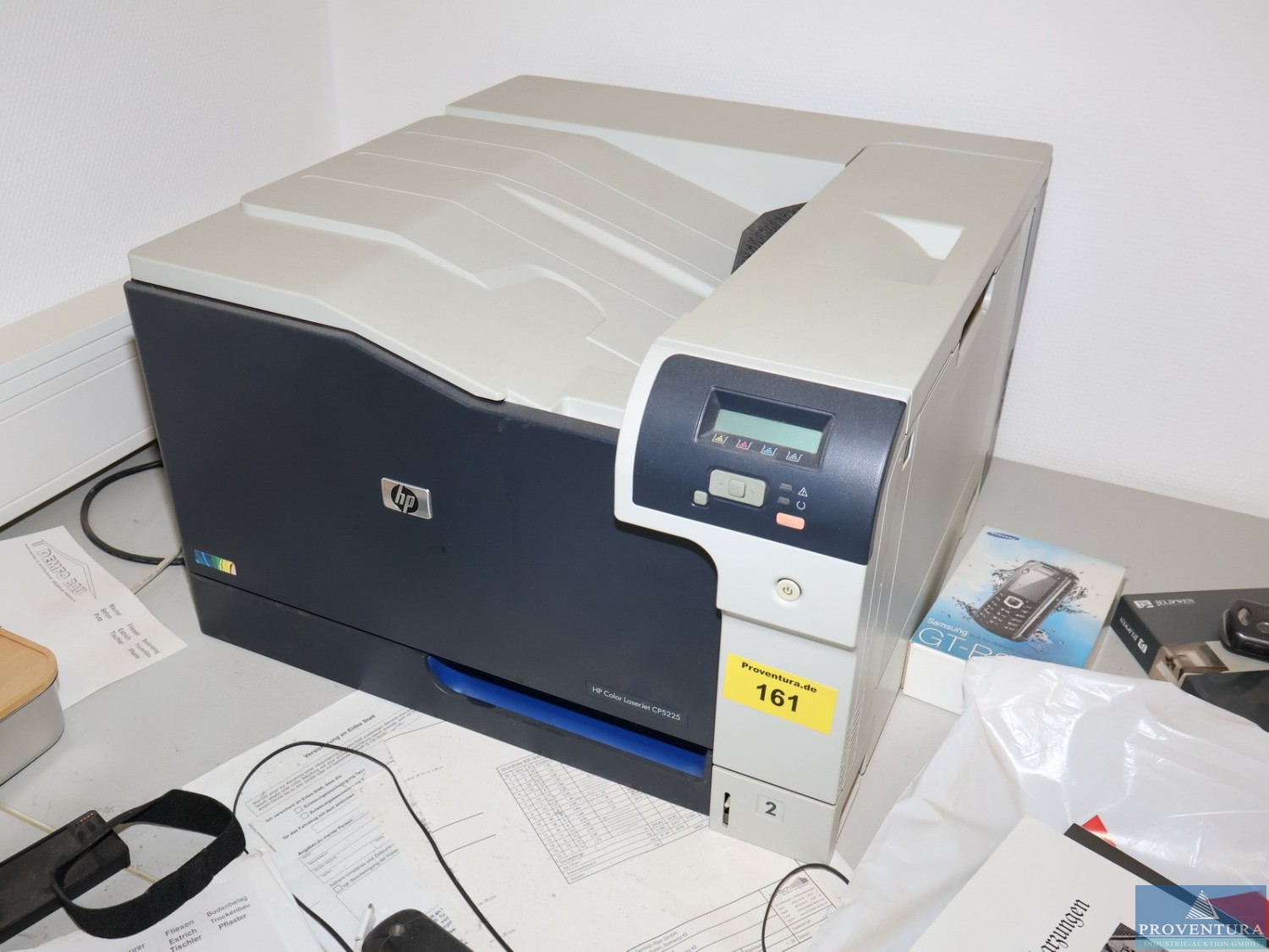 A3-Farblaserdrucker HP Color LaserJet CP5225 Toner fast alle