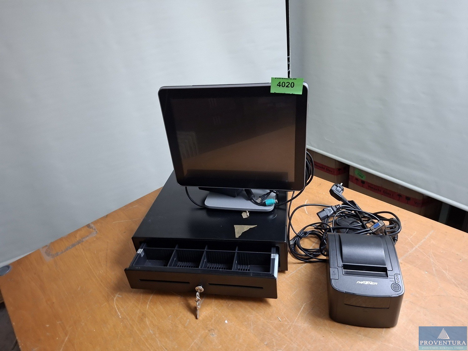 PC-System aus ehemaligem Kassenarbeitsplatz PARTNER APollolake-A