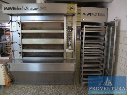 Öl-Etagen-Backofen MIWE Ideal 2-Kreiser Ideal 800/4-ZK