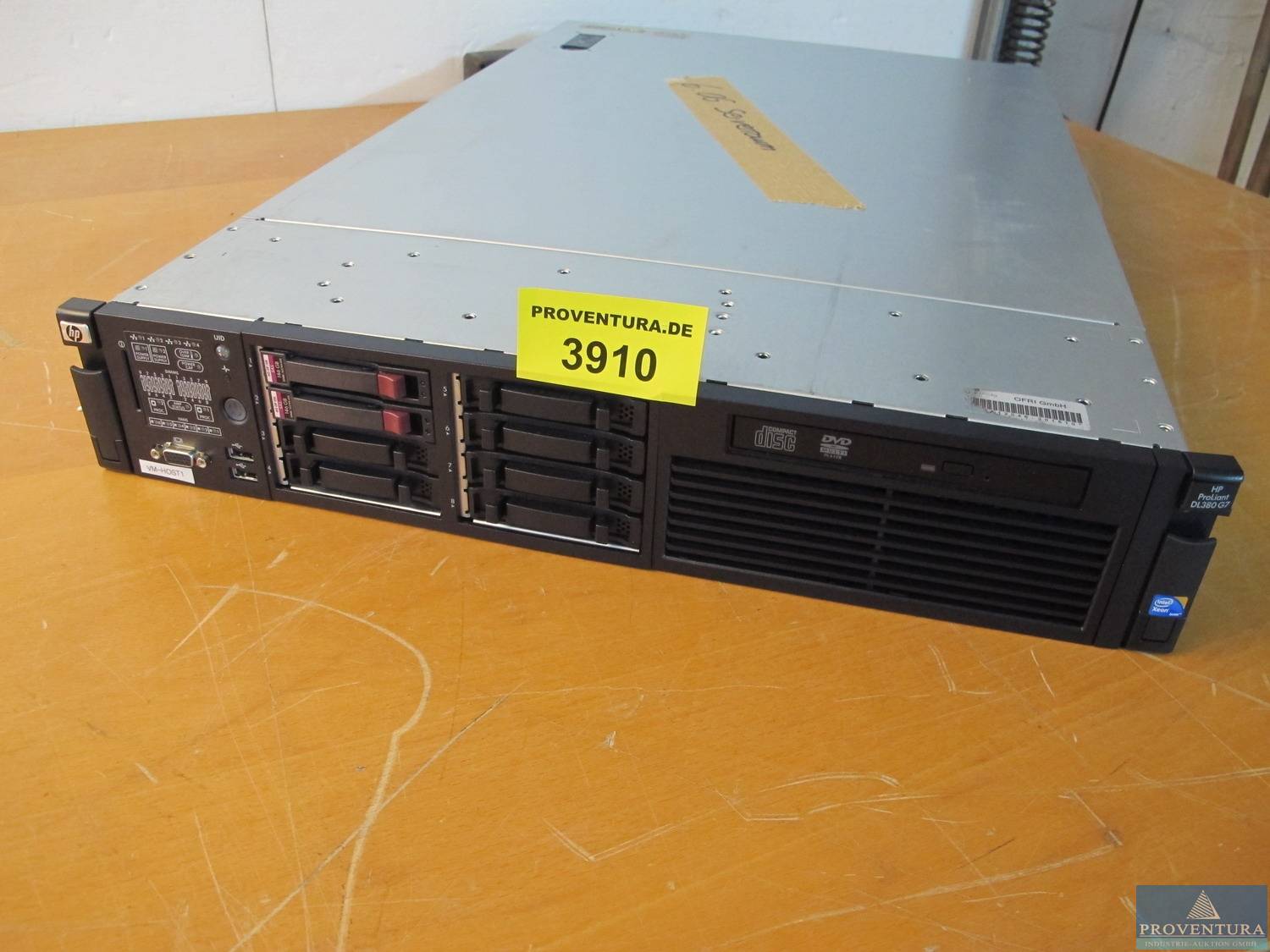 "19"" Server Rack ProLiant DL380R07 2x Intel Xeon E5645-2"