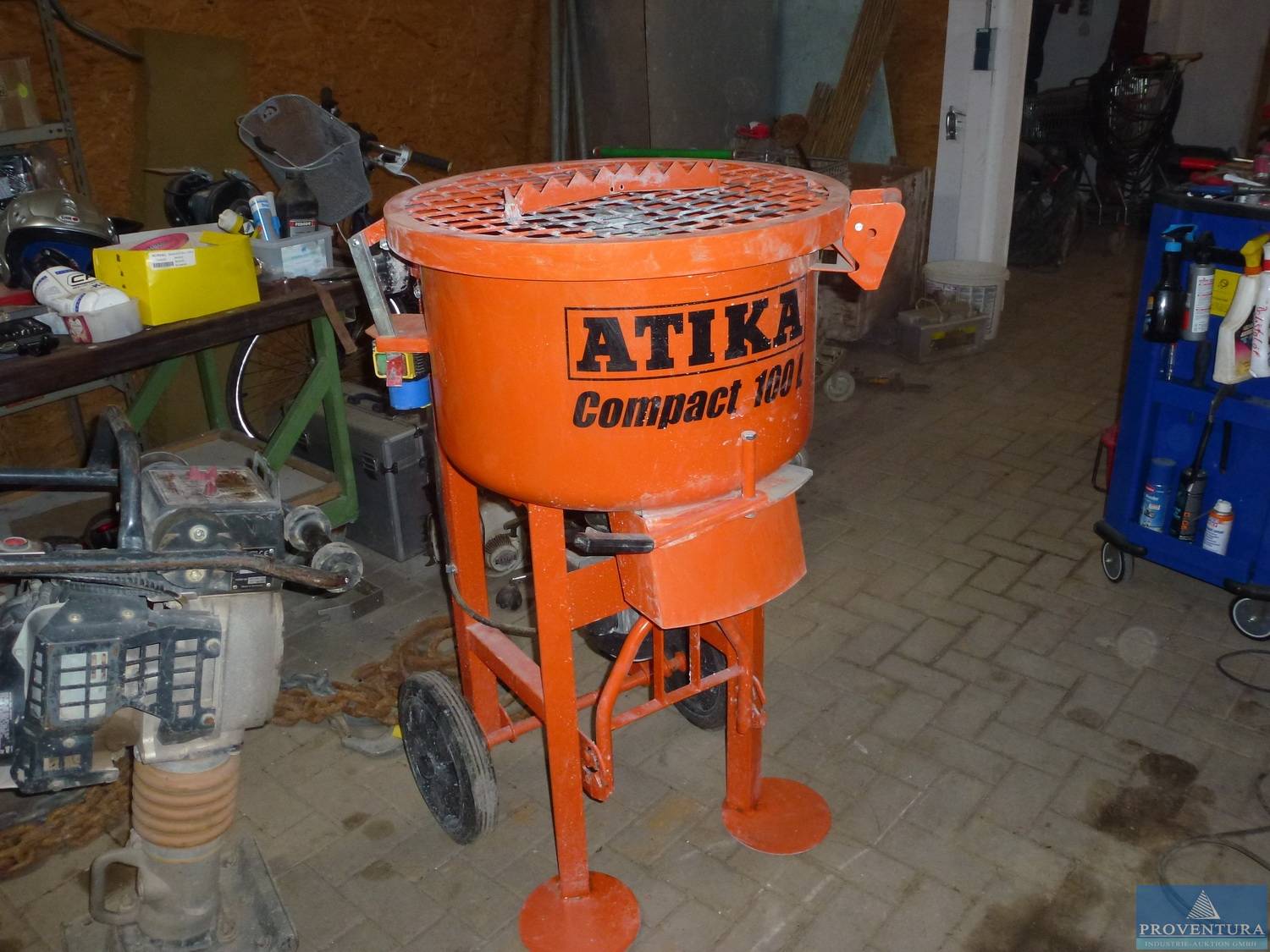 Tellerzwangmischer ATIKA Compact 100
