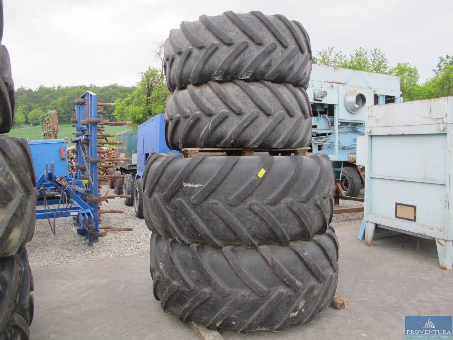 Schlepperreifensatz MICHELIN Mach X BIB 800/70 R38 ohne Felge,