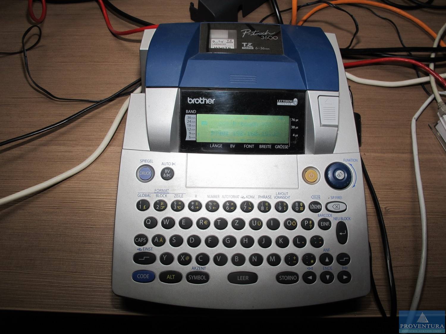 Beschriftungsgerät BROTHER P-Touch 3600