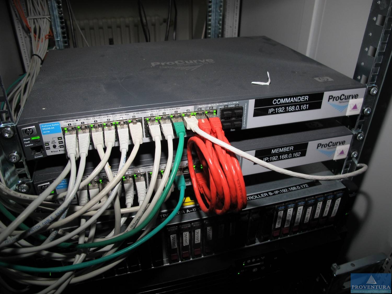 Rack-Switches HP 2510 G-24