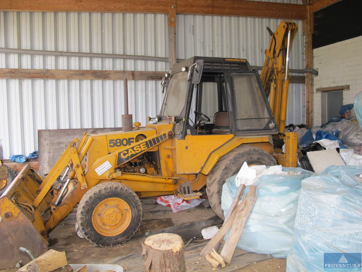 Baggerlader CASE 580F | Proventura Online-Auktion