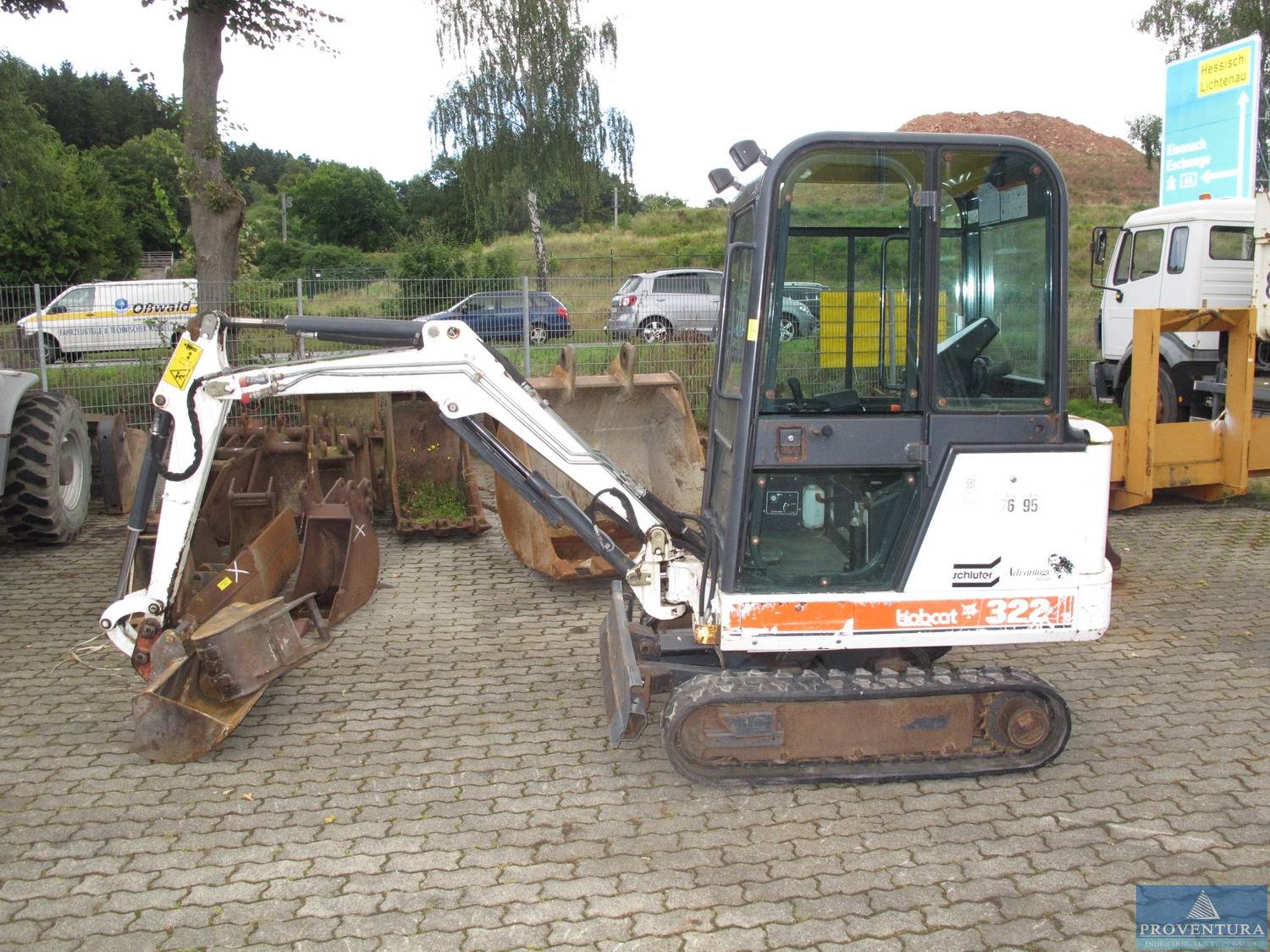 Minibagger BOBCAT 322