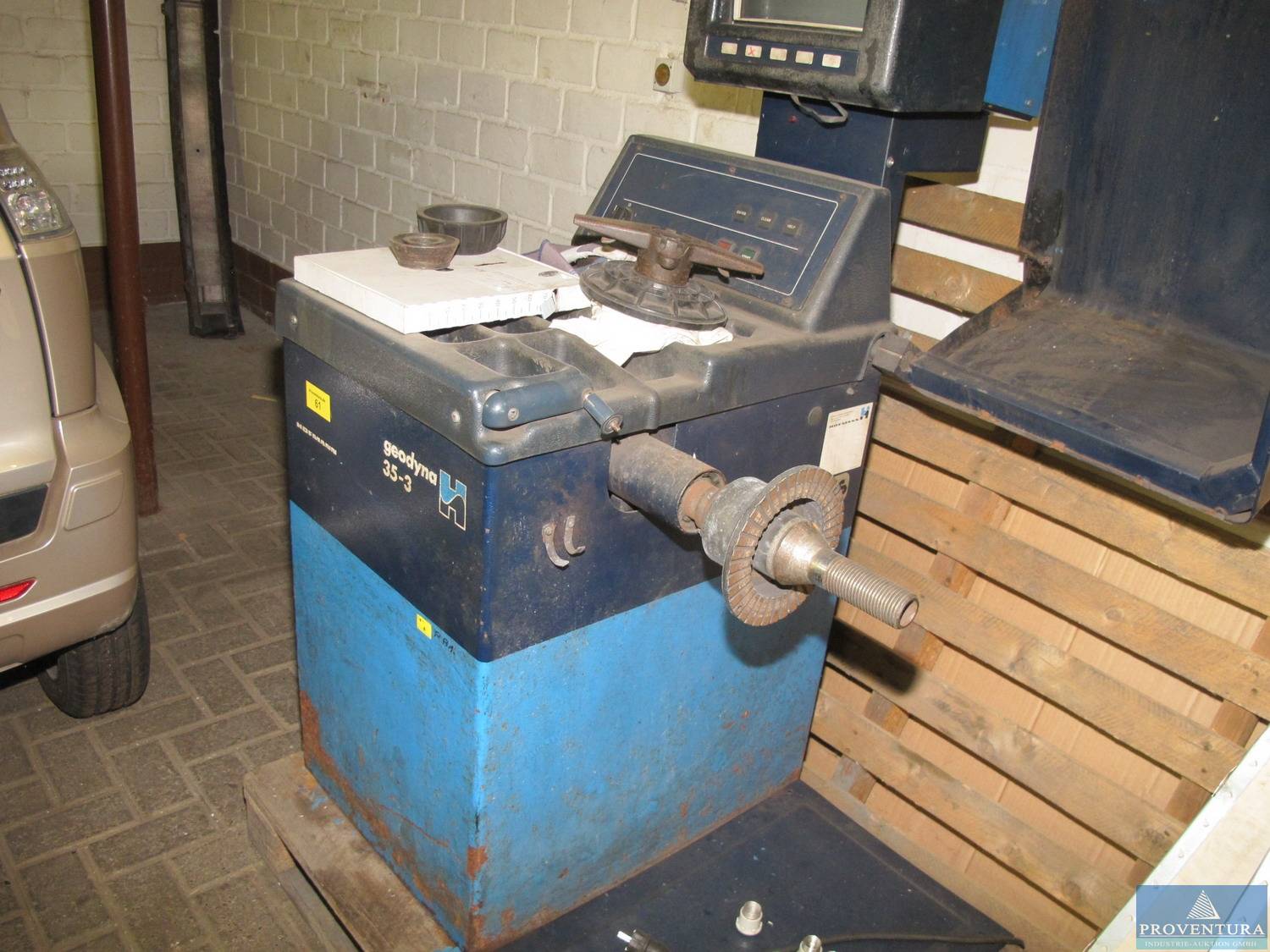 Radauswuchtmaschine HOFMANN GEODYNA 35-3