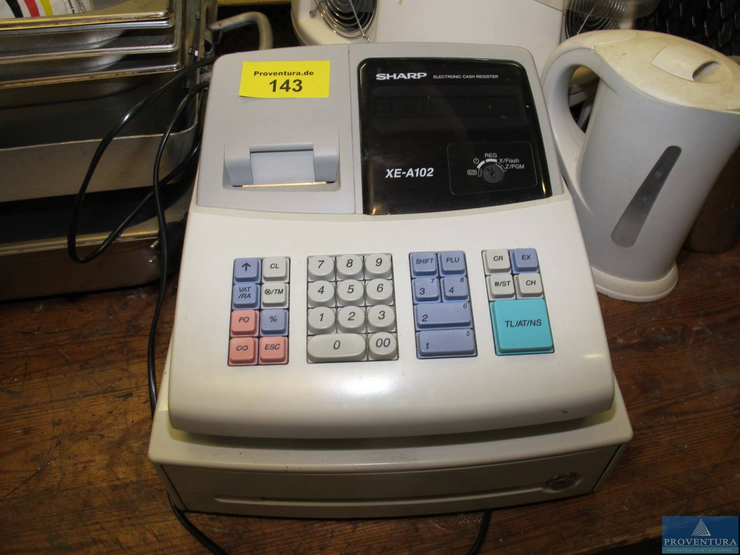 Registrierkasse SHARP XE-A102