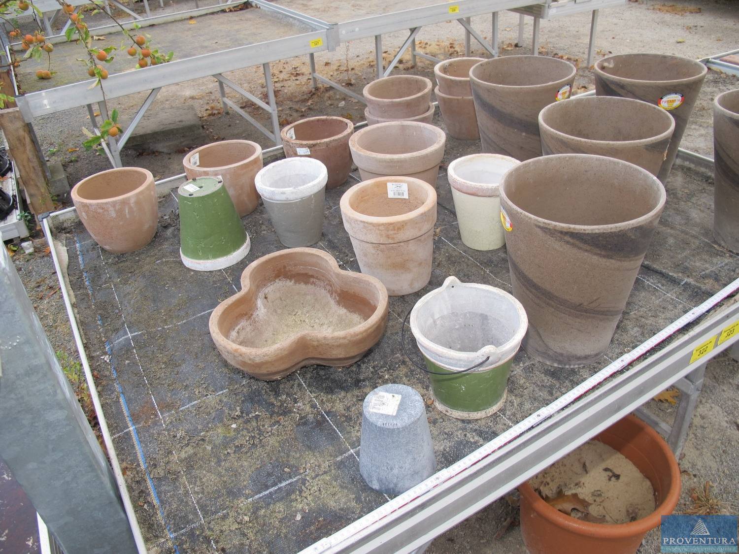 Blumentöpfe teilweise SPANG Keramik ca. 20 St.