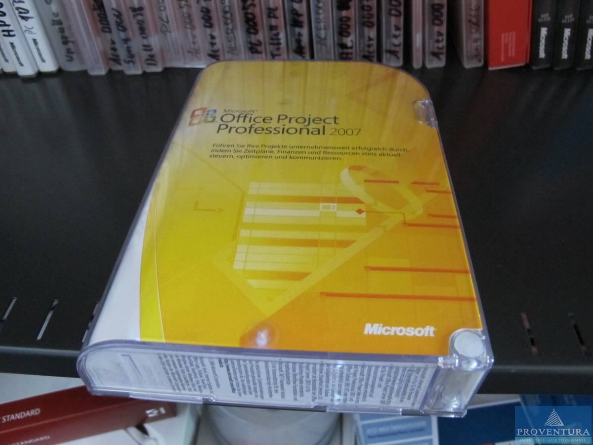 Lizenz MICROSOFT Office Project Professional 2007