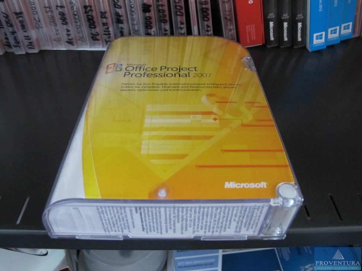 Lizenz MICROSOFT Office Project Professional 2007
