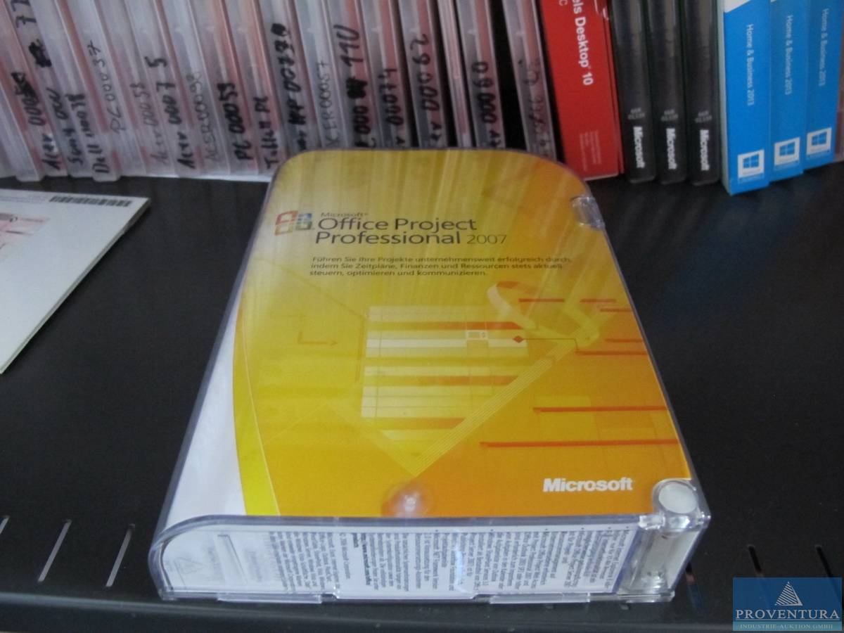 Lizenz MICROSOFT Office Project Professional 2007