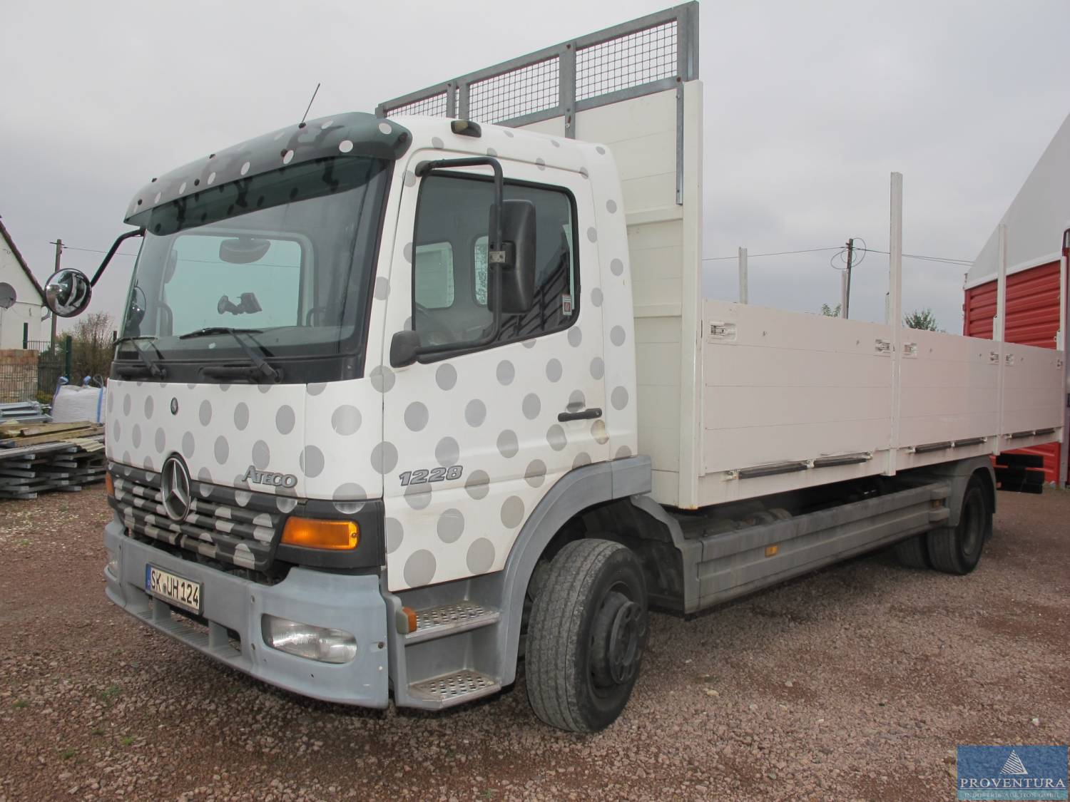Lkw offener Kasten Mercedes-Benz Atego 1228